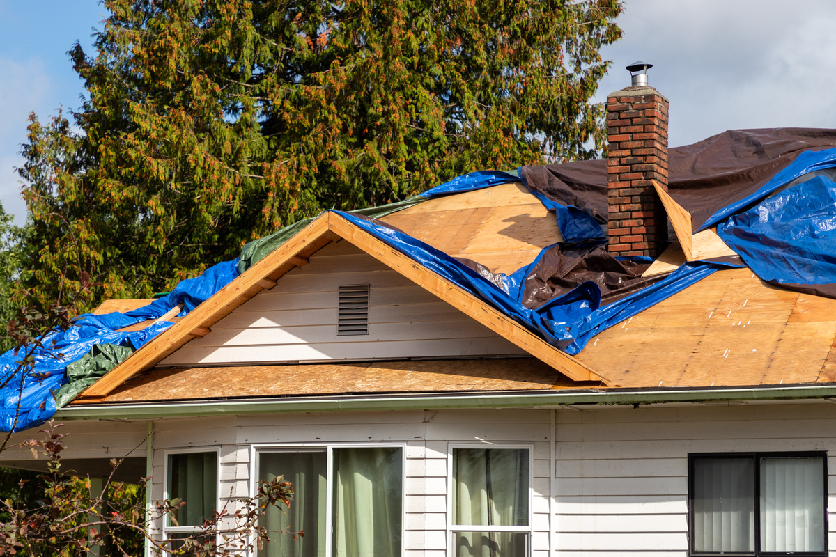 Emergency Roof Tarping: What is it? - All Roofs, Inc